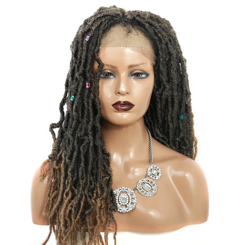 New Nu Locs Faux Locs Synthetic Crochet Braid Wig T Part Lace Front Nu ...