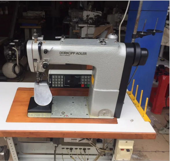 Used Durkopp Adler 580 Computerized Eyelet Button Hole Sewing Machine ...