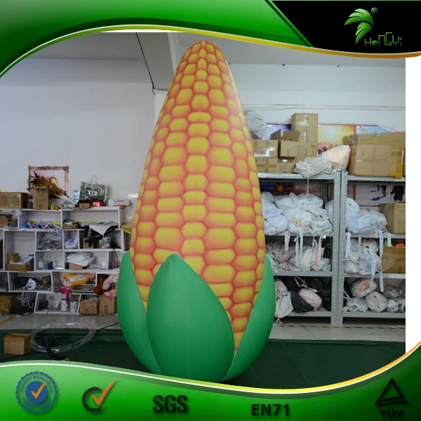 Outdoor Advertising with Inflatable Plant Giant - Sweetcorn Balloon