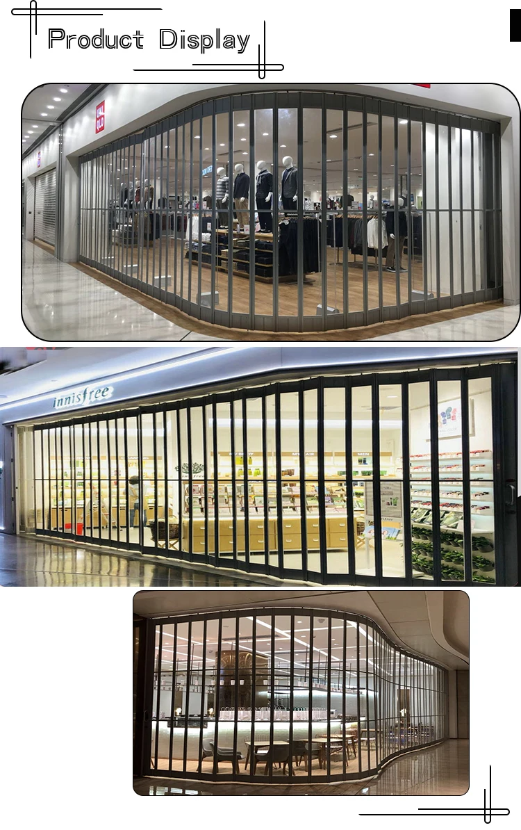 Waterproof Sliding Gate Bathroom Pvc Folding Doors Foshan - Buy Pvc ...