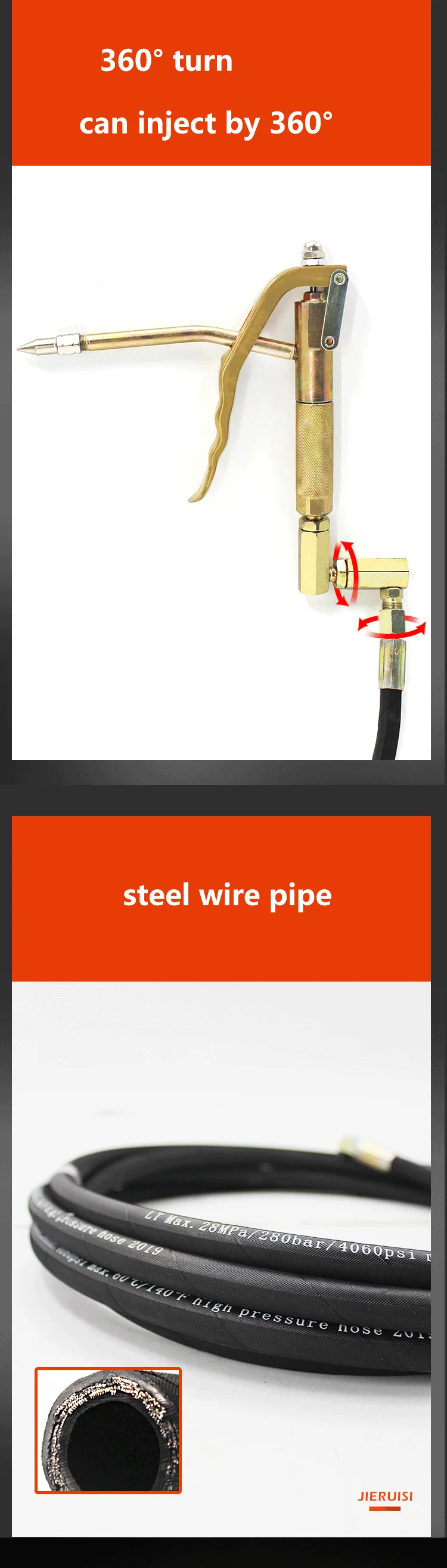 Grease Injector For Car Repair Air Grease Injector Tube Grease Injector ...