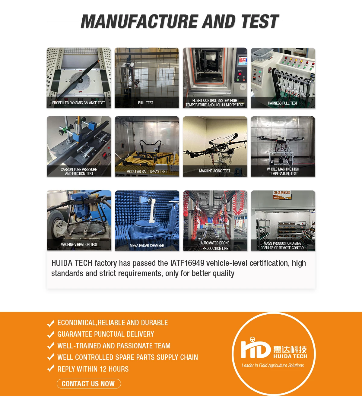 Heilongjiang Huida Technology Co., Ltd. - Agriculture Drone, Tractor ...