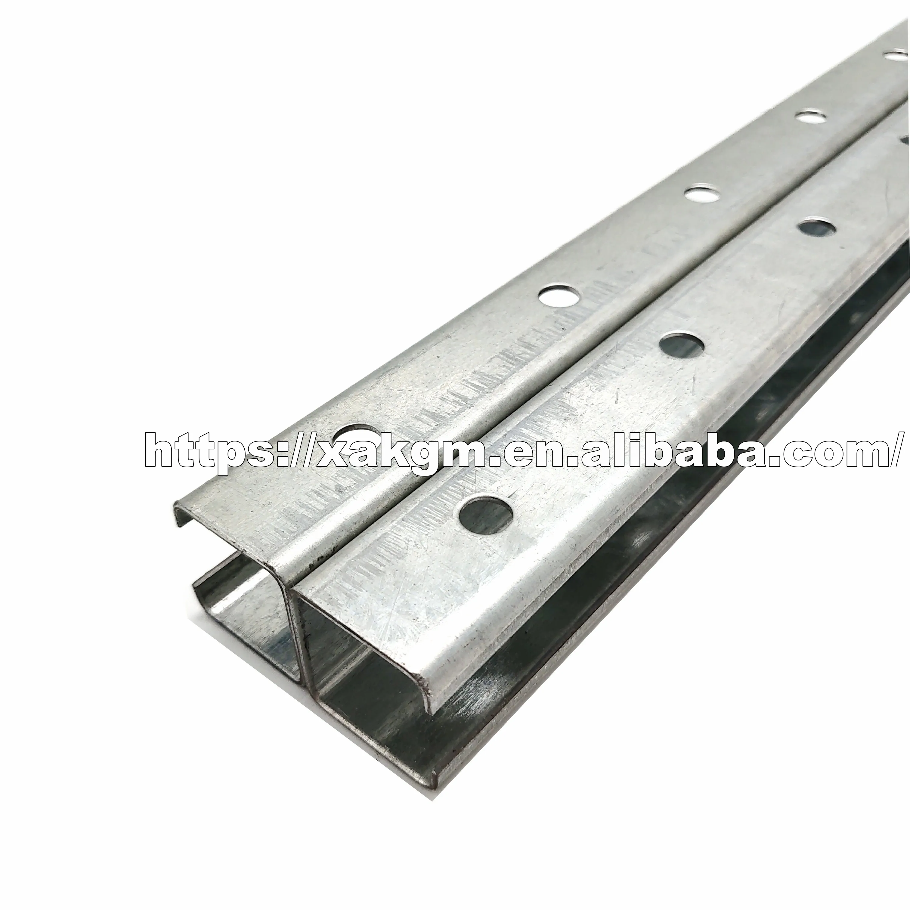 Xak Perforated Hot Dipped Galvanized Slotted Gi C Shape Channels Purlin ...