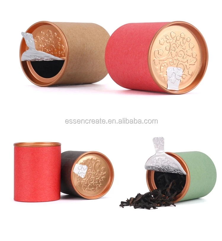 Luxury Tea Packaging - Gift Box with Ten Aluminum Canisters