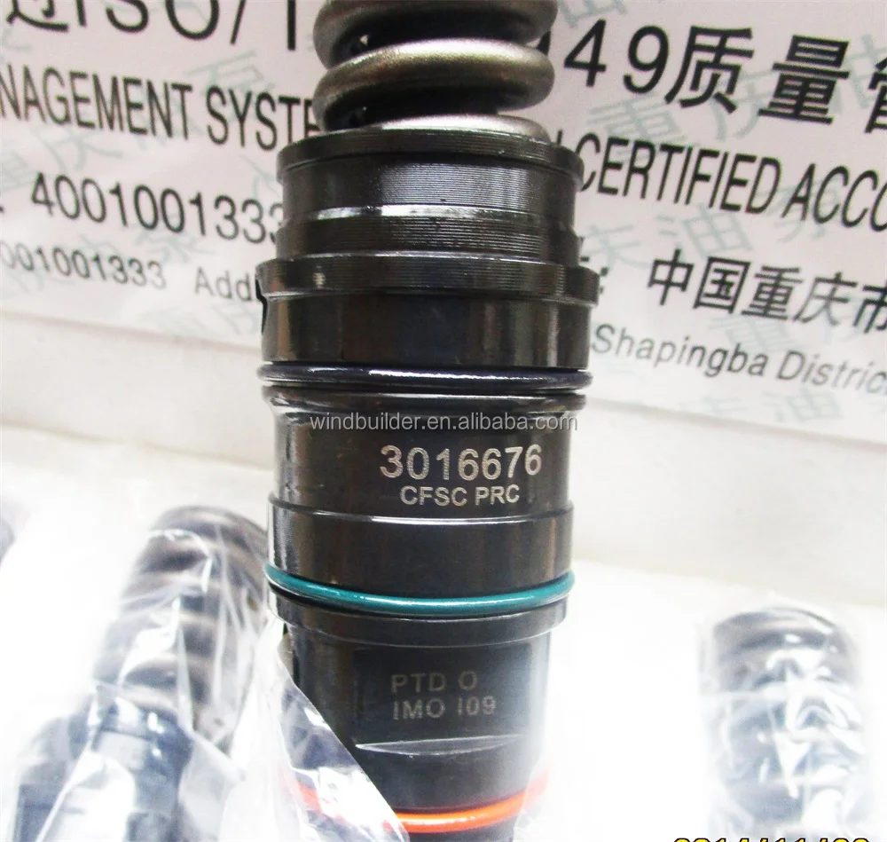 3016676 K19 Fuel Switch Injector Kit Nozzles Repair Kit