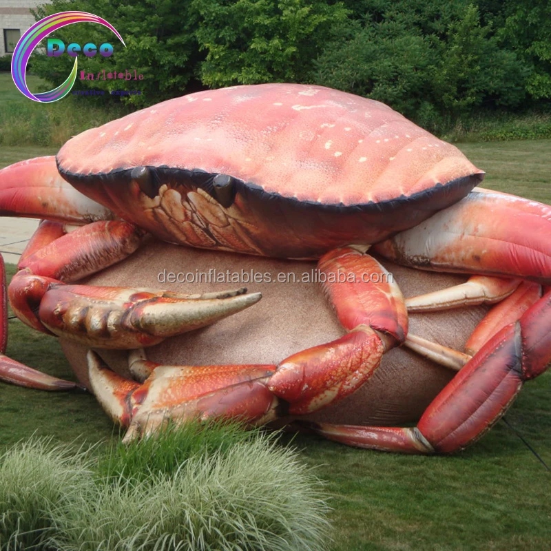 Giant Inflatable Crab Model - Perfect for Event Decoration