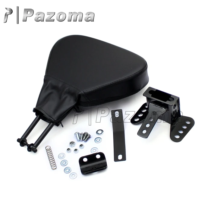 Motorcycles Adjustable Stitched Backrest Driver Rider Back Pad For ...