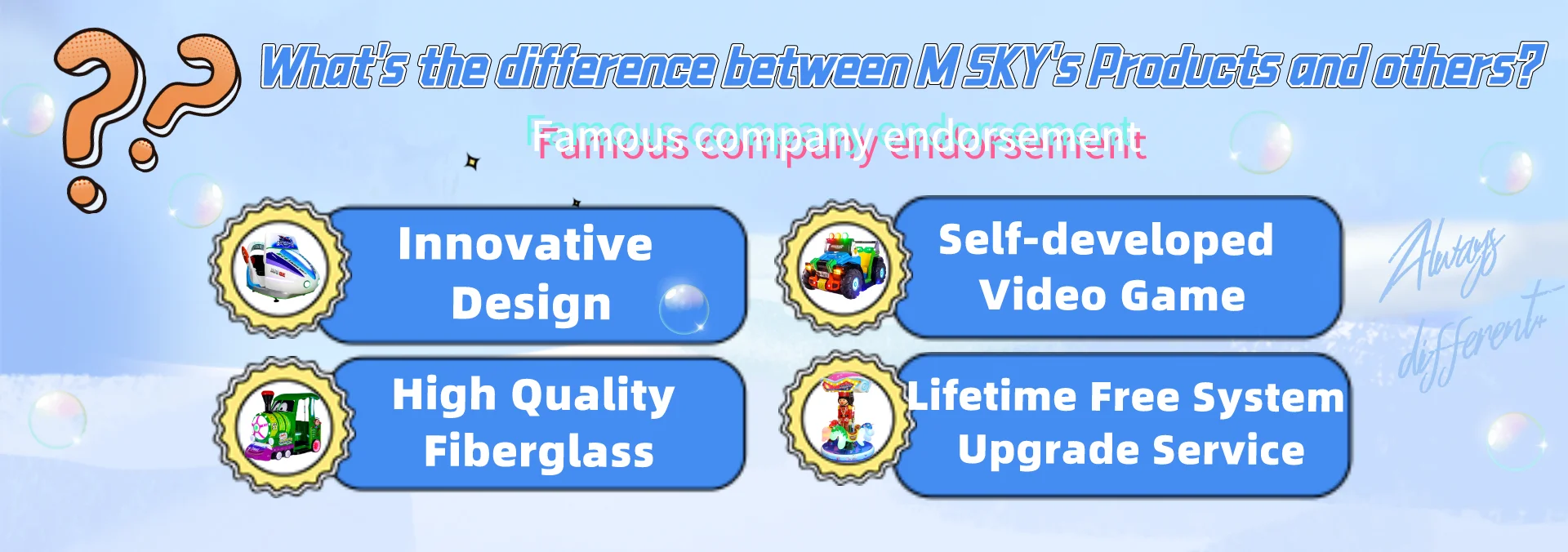 M Sky Co., Ltd. - Kids Game Machine, Kiddie Rides