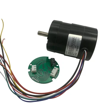 57mm 24 V Dc Brushless Motor With Controller Integrated Pwm Speed ...