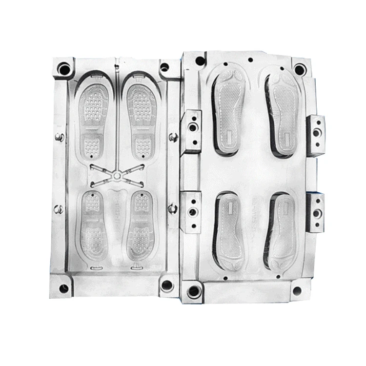 Eva Injection Slipper Mold One Mould Two Pairs Die Casting China Good ...
