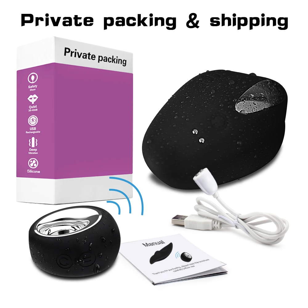 Vibrating Panties Wearable Remote Control Egg Small Vibrator Clitoral ...