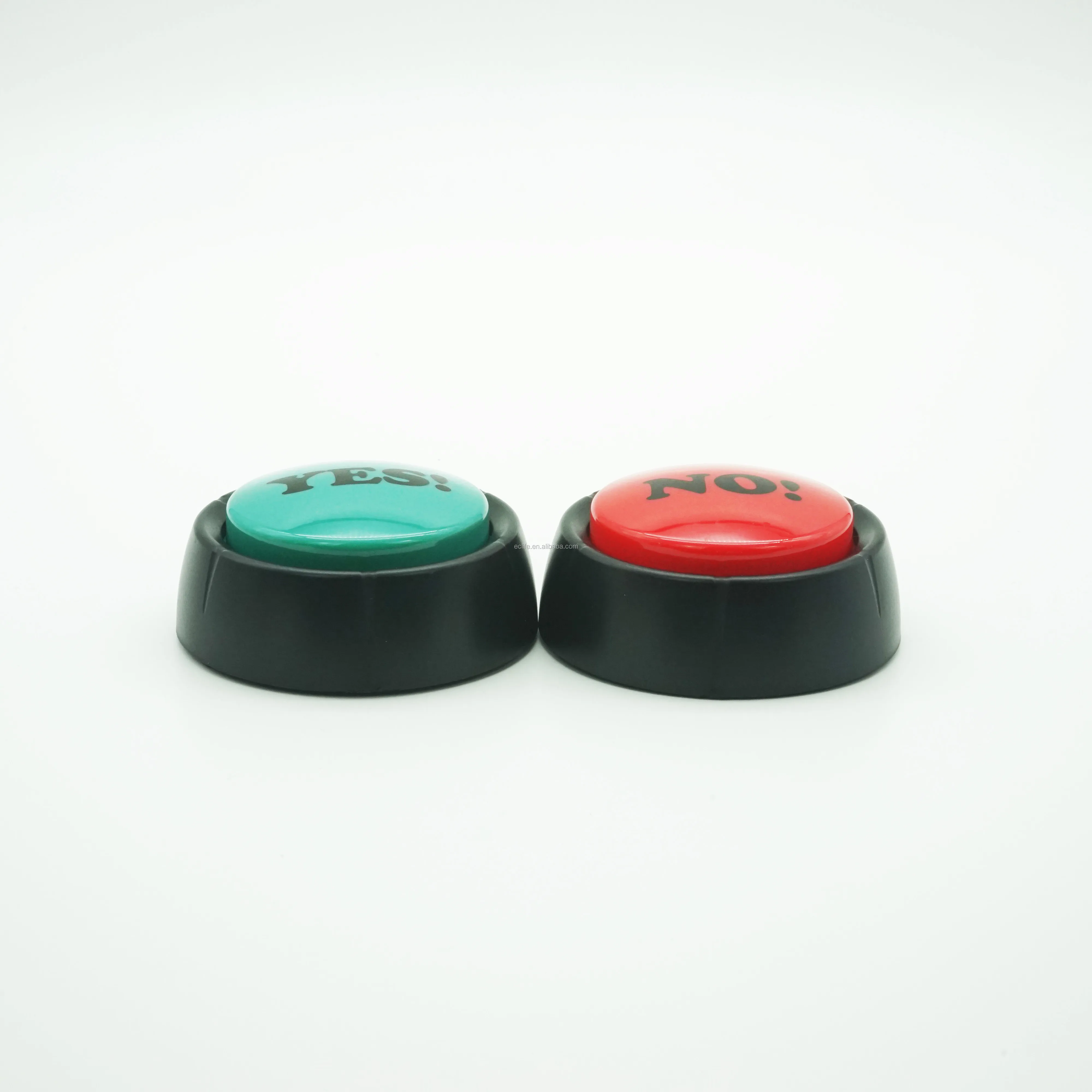 Yes No Sound Button Talking Yes & No Buzzer Game Funny Round Squeeze ...