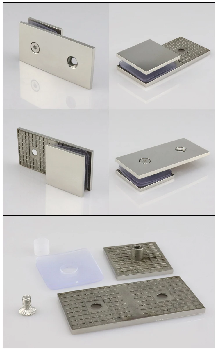 High Quality Glass Panel Holding Clips Stainless Steel Glass Clip Wall ...