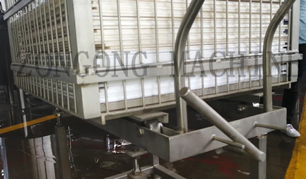 Retort Machines Autoclave Used Trolley Basket - ZONGON