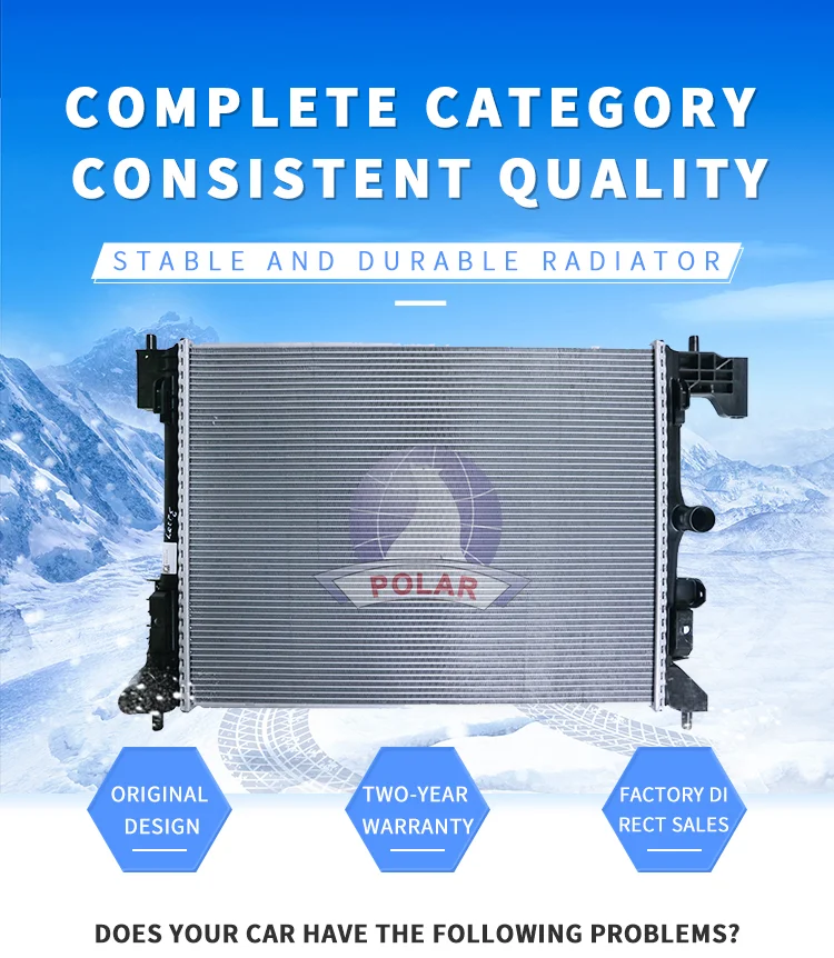 Faret 31211 PA66 GF30 Aluminum Radiator for Ford Everest 2015-2020 ...