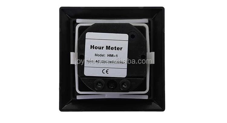 Hm-1 Black Register Display 0-99999.99h Mechanical Hour Meter - Buy Hm-1 Timer Square Counter ...