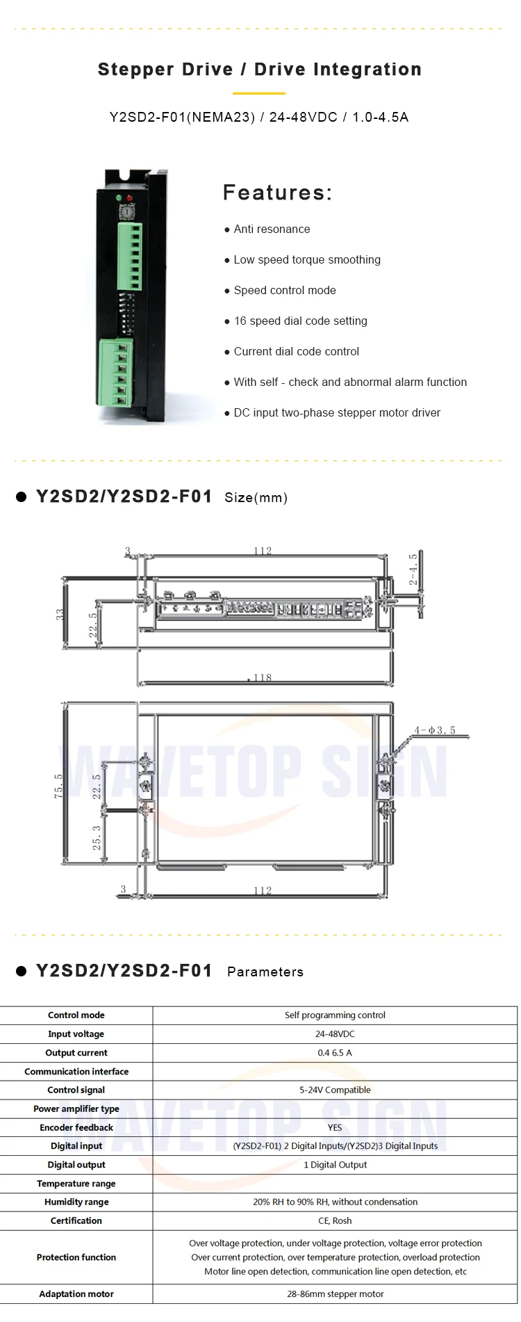 Yueming Stepper Motor Drivers - Efficient and Reliable