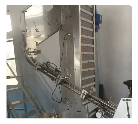 Full Automatic Cap Feeding Cap Elevator and Chute by NPACK