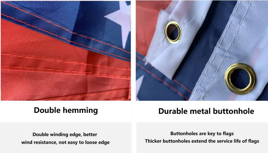 Promotional Advertising Flag 3x5ft Polyester Cotton Customized Flags ...