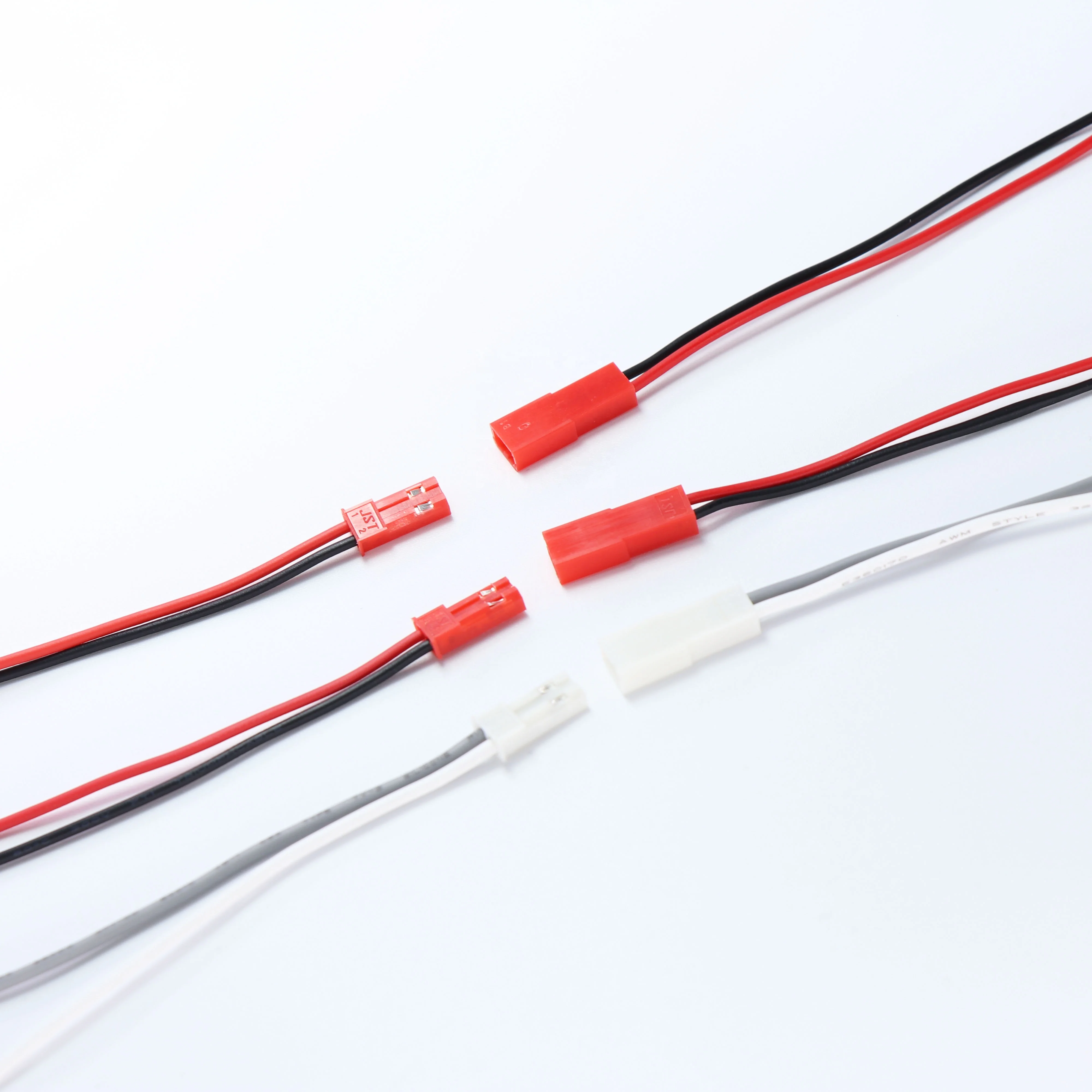 Jst 2pin Männlichen Und Weiblichen 3239 1007 26awg 24awg 22awg Silikon ...