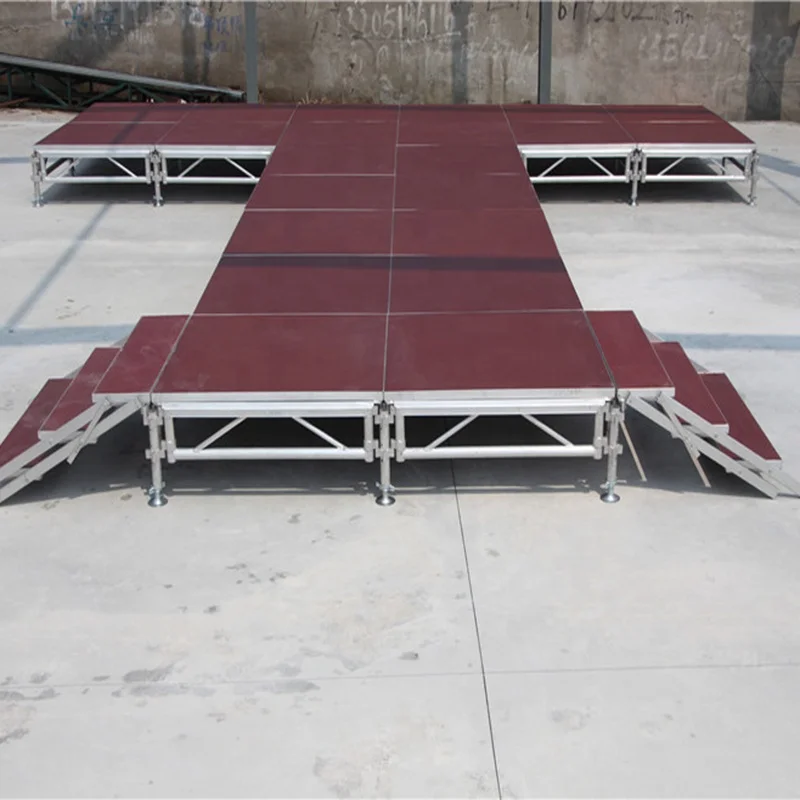 Large Floding Aluminum Removable Mobile Stage Platform - Buy Folding ...