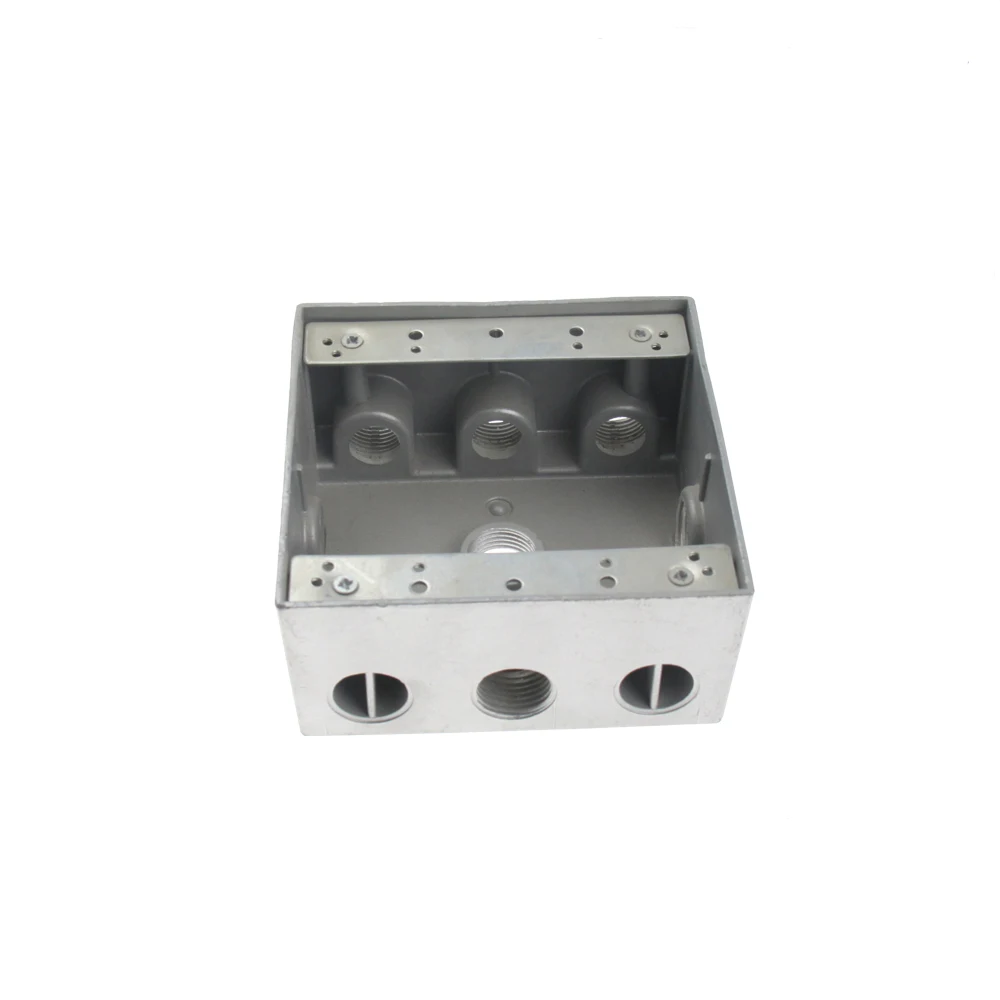 2 Gang 1/2"*5 Holes (tgb51/tgb51x) Electrical Junction Box - Buy ...