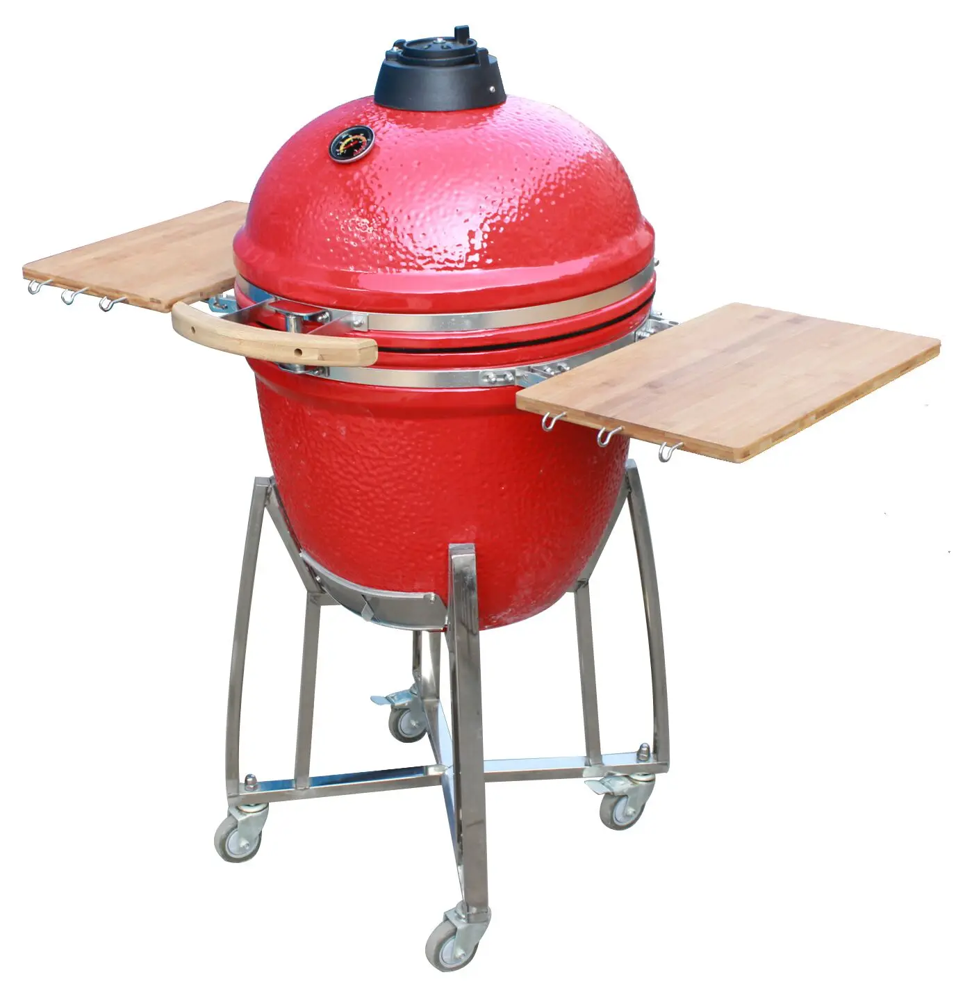 Seb / Steel Egg Bbq 21'' Ceramic Charcoal Bbq Kamodo Bbq Grill Kamado ...