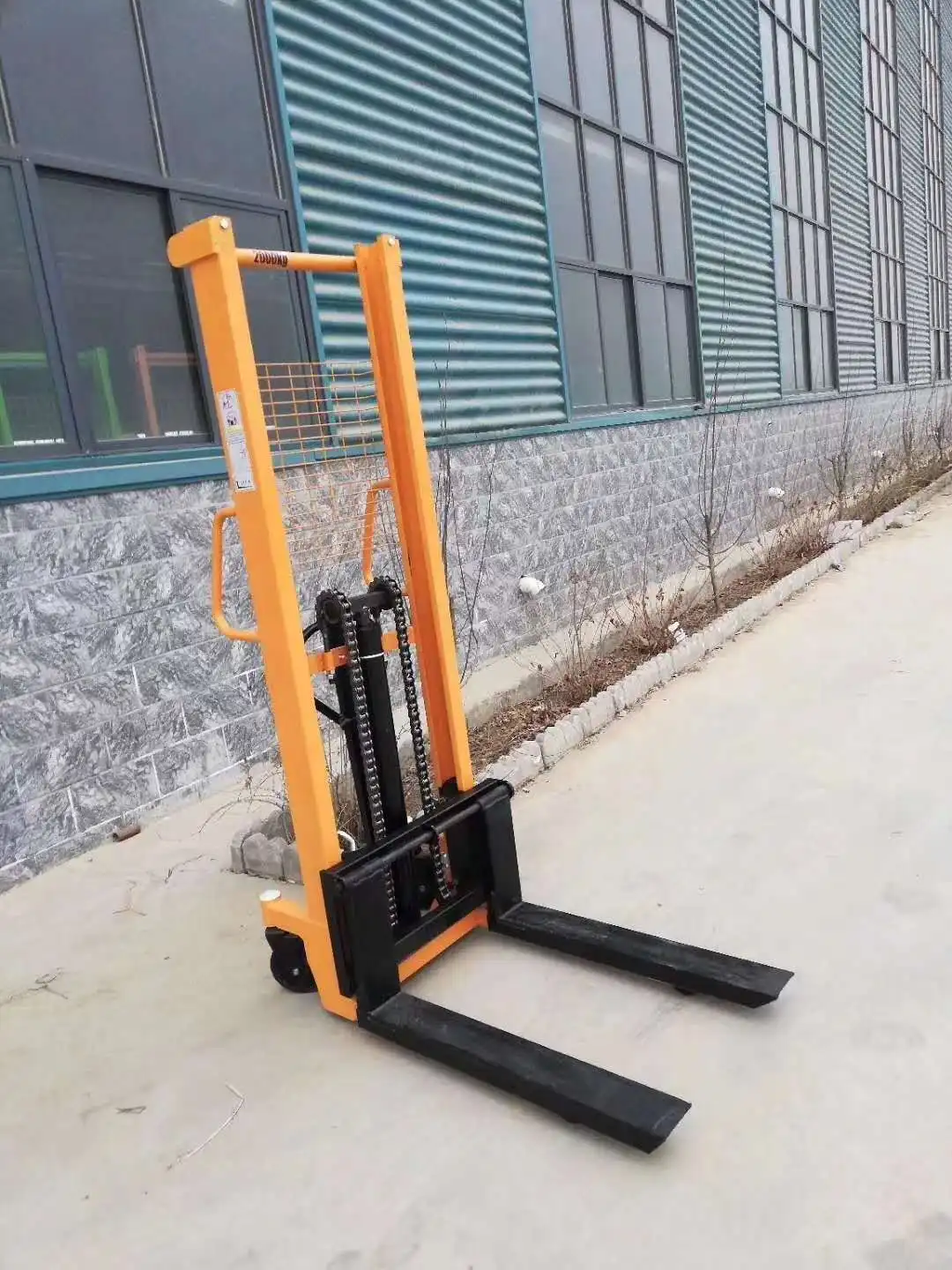 Small Manual Forklift - Efficient Hydraulic Pallet Stacker