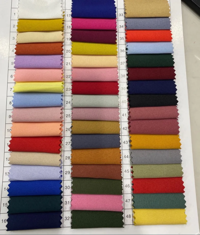 95 Polyester 5 Elastane Bi-Stretch Fabric for Garments