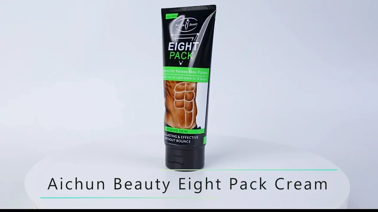 Custom Logo 80g Eight Pack Fat Burning Abdominal Slimming Cream Creme ...