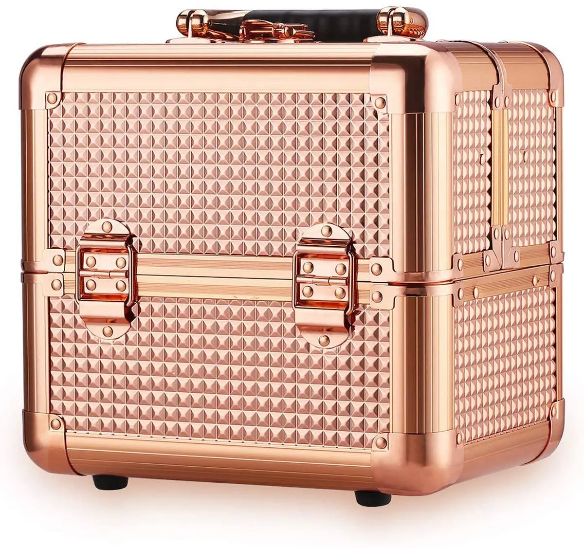 Professional Makeup Train Case Lockable Artist Aluminum Cosmetic ...