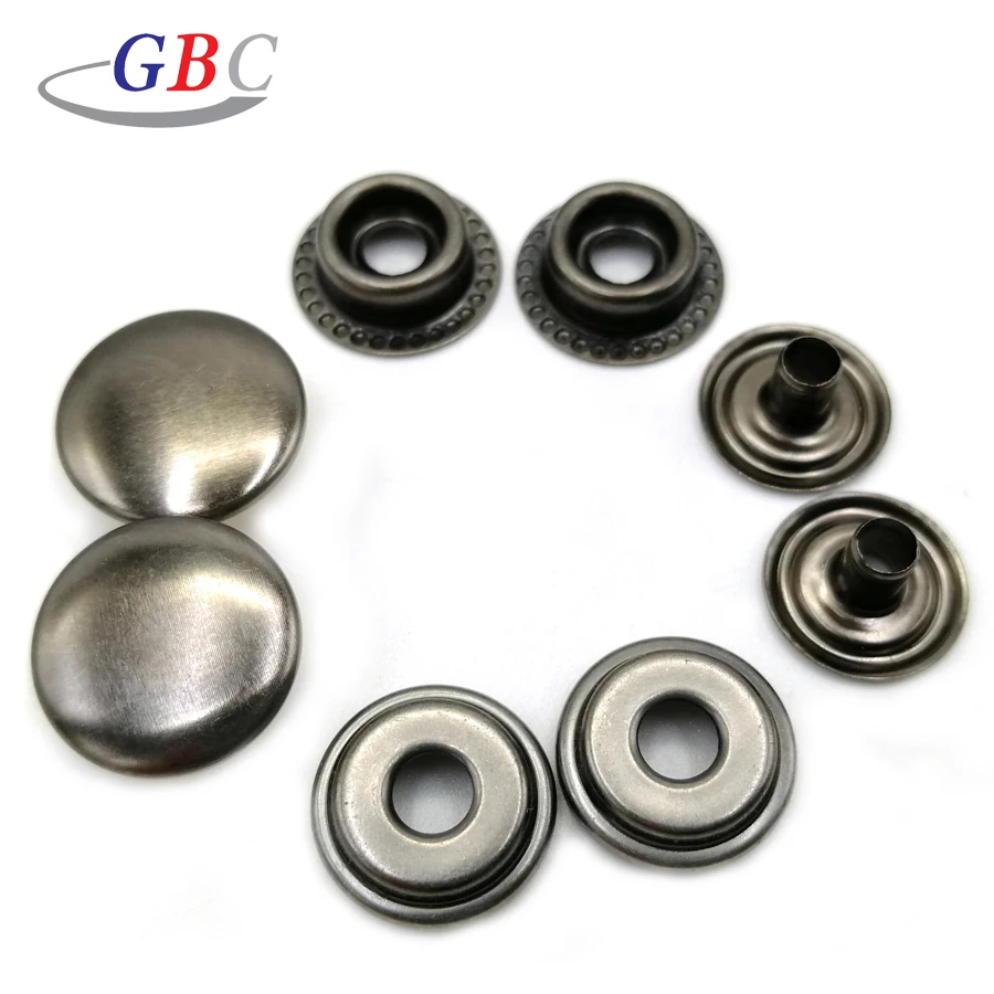 Metal Snap Buttons for Jackets - Custom & Waterproof