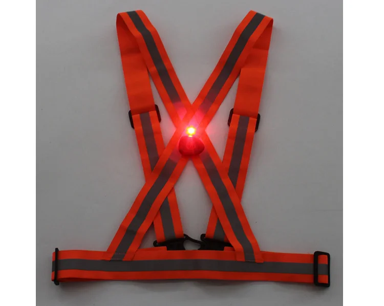 Flashing Led Traffic Safety Vest - Buy Led Light Safety Vest,Blue ...