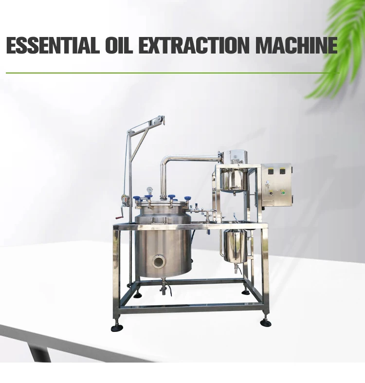 En Acier Inoxydable Unités De Distillation Huiles Végétales Machine D ...