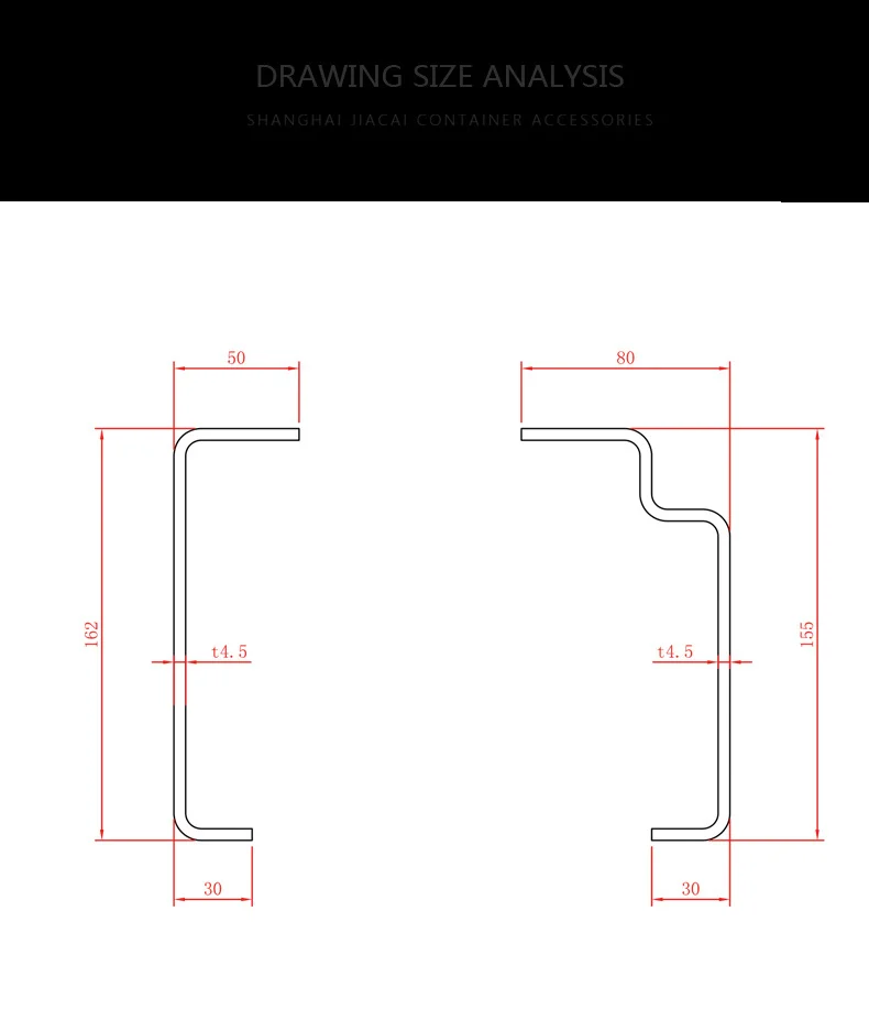 ISO Shipping Container Bottom Side Rail - Safe Unloading