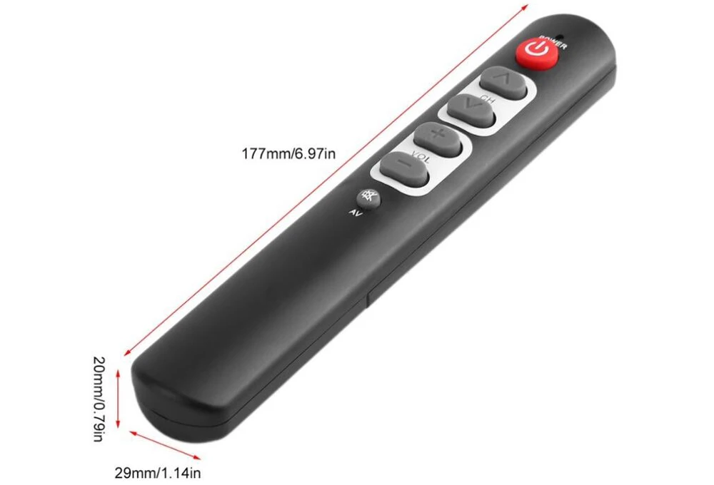 6 Key Learning Remote Control Learning Copy Code Infrared Ir Remote ...