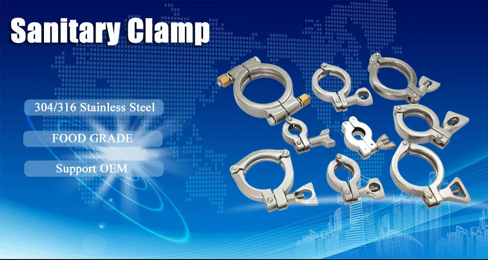 Ferrule Food Grade Pipe Stainless Steel Clamp - Buy Clamp Pipe ...