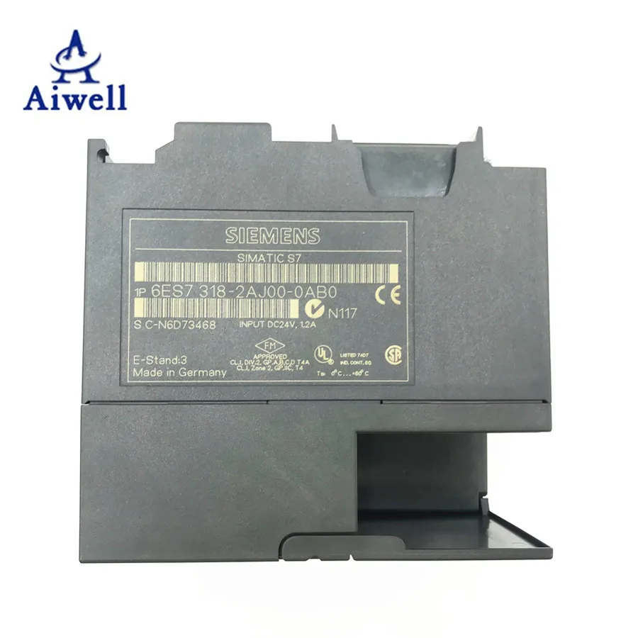 Siemens Plc Simatic S7-300 Cpu 318-2 Dp Cpu Module 6es7318-2aj00-0ab0 ...