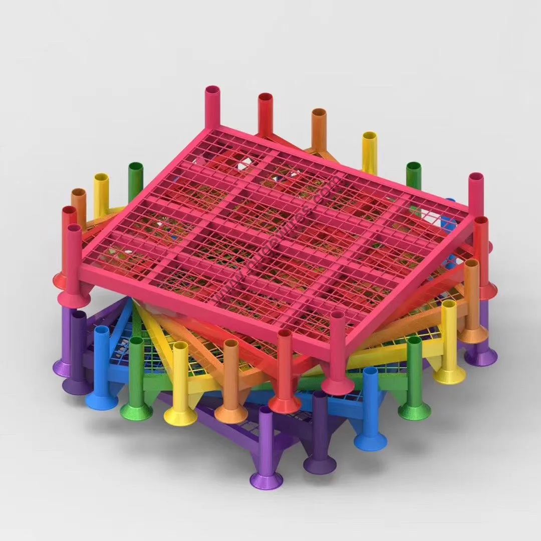 Warehouse Cargo Post Stillages Logistics And Transport Detachable ...