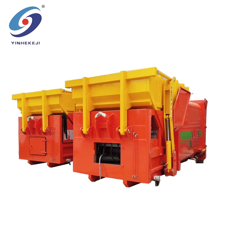 Solid Waste Compactor Press Hydraulic Trash Compactor - Buy Solid Waste ...