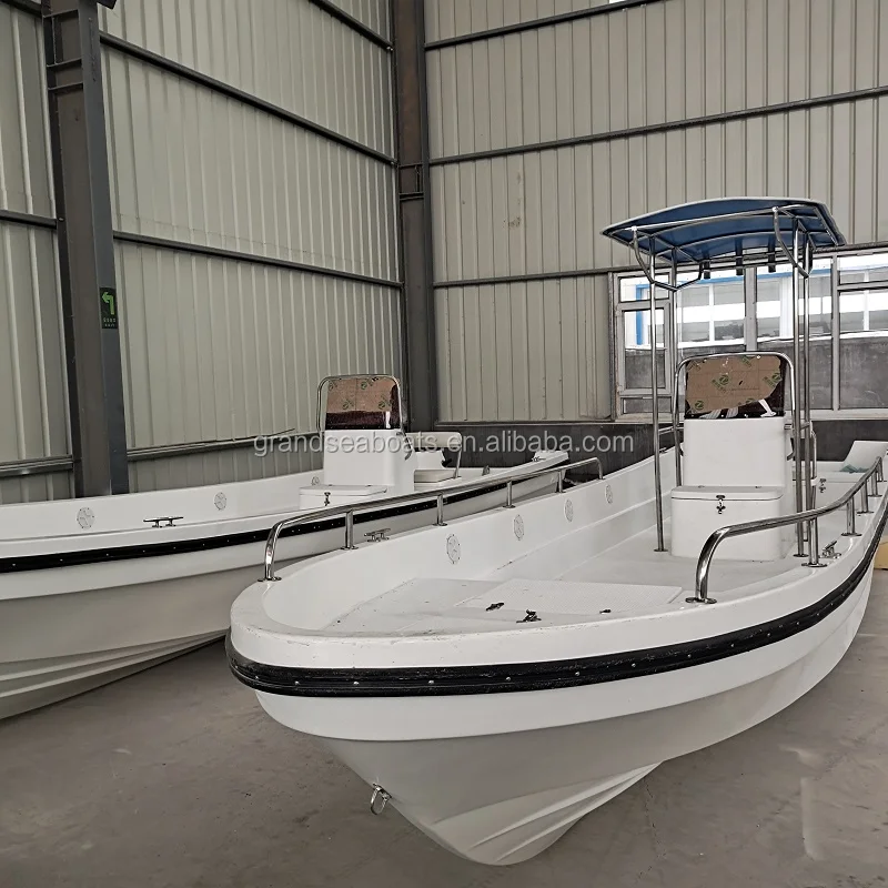 7m Fiberglass Panga Fishing Boat - Durable Craft for Sea, River, Lake ...