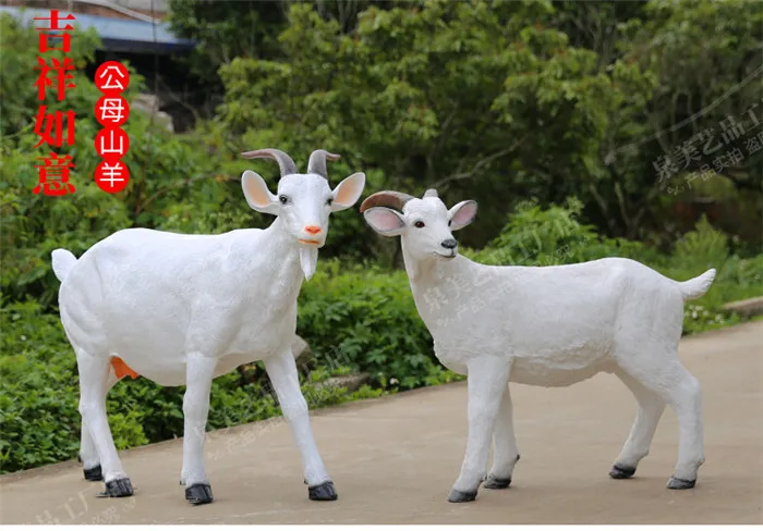 Life Size Resin Sheep - Perfect for Outdoor Garden Decor