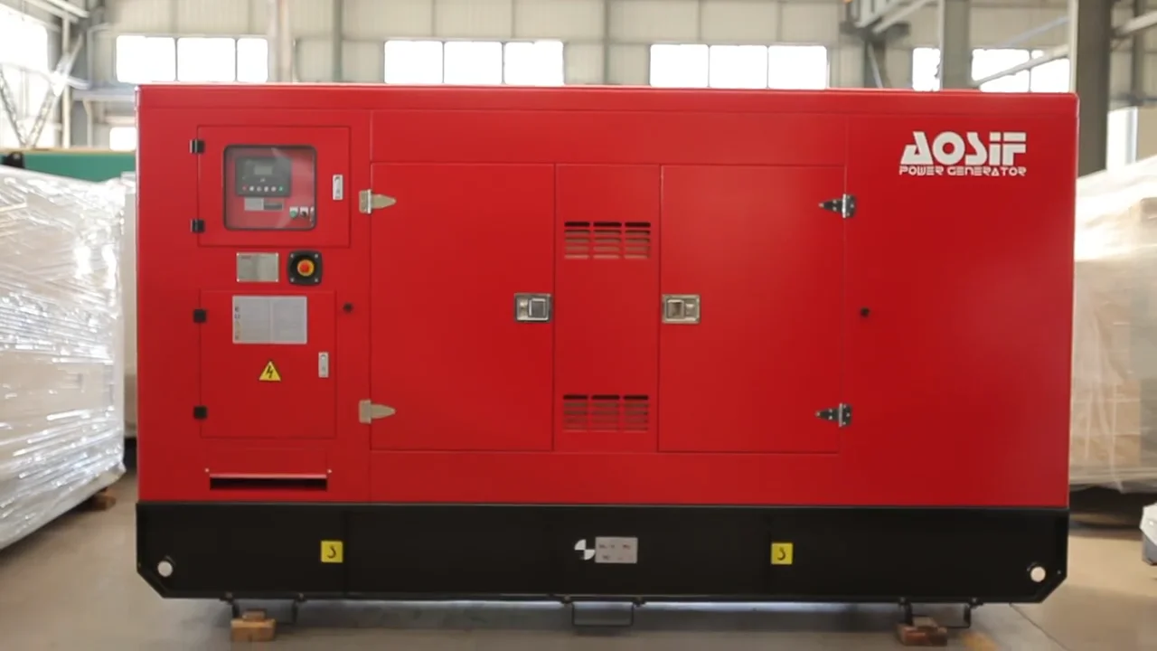 50 Kva Electric Silent Generation 40kw Sound Proof Genset 50kva Aosif ...