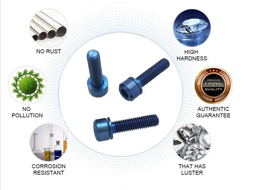 High Precision 1mm Implants - Medical Titanium Micro Screws