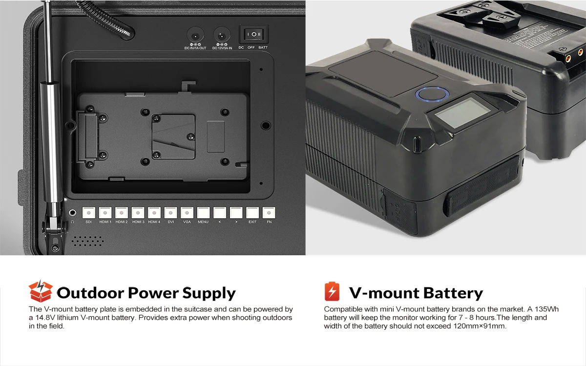 LILLIPUT BM120-4KS - Portable 4K Video Monitor for Filmmakers