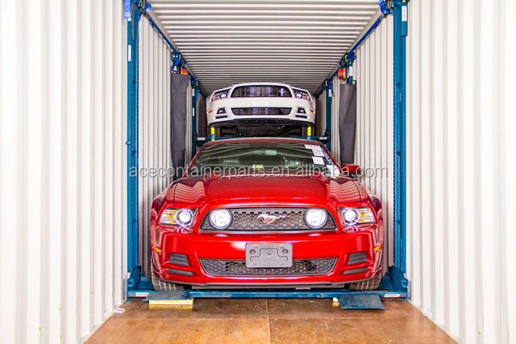 40ft CSC Certified Shipping Container Car Rack - Ideal Dry Container ...