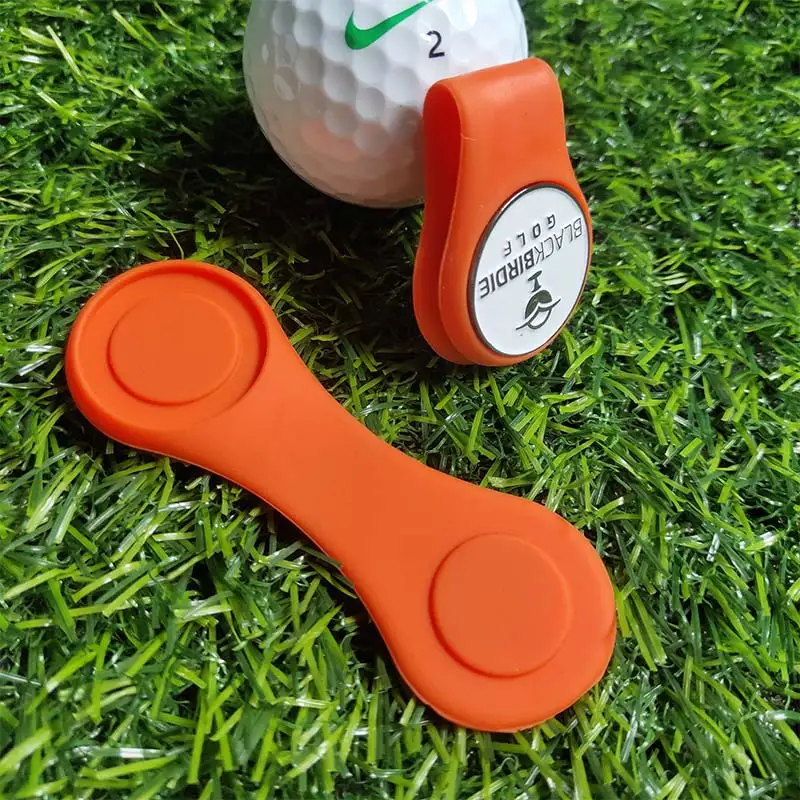 Silicone Golf Hat Clip Ball Marker Holder With Strong Magnetic Attach ...
