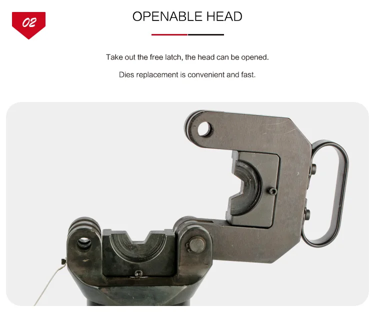 JIELEI CO-1000 Cable Lug Press Machine for Cu240-1000mm2