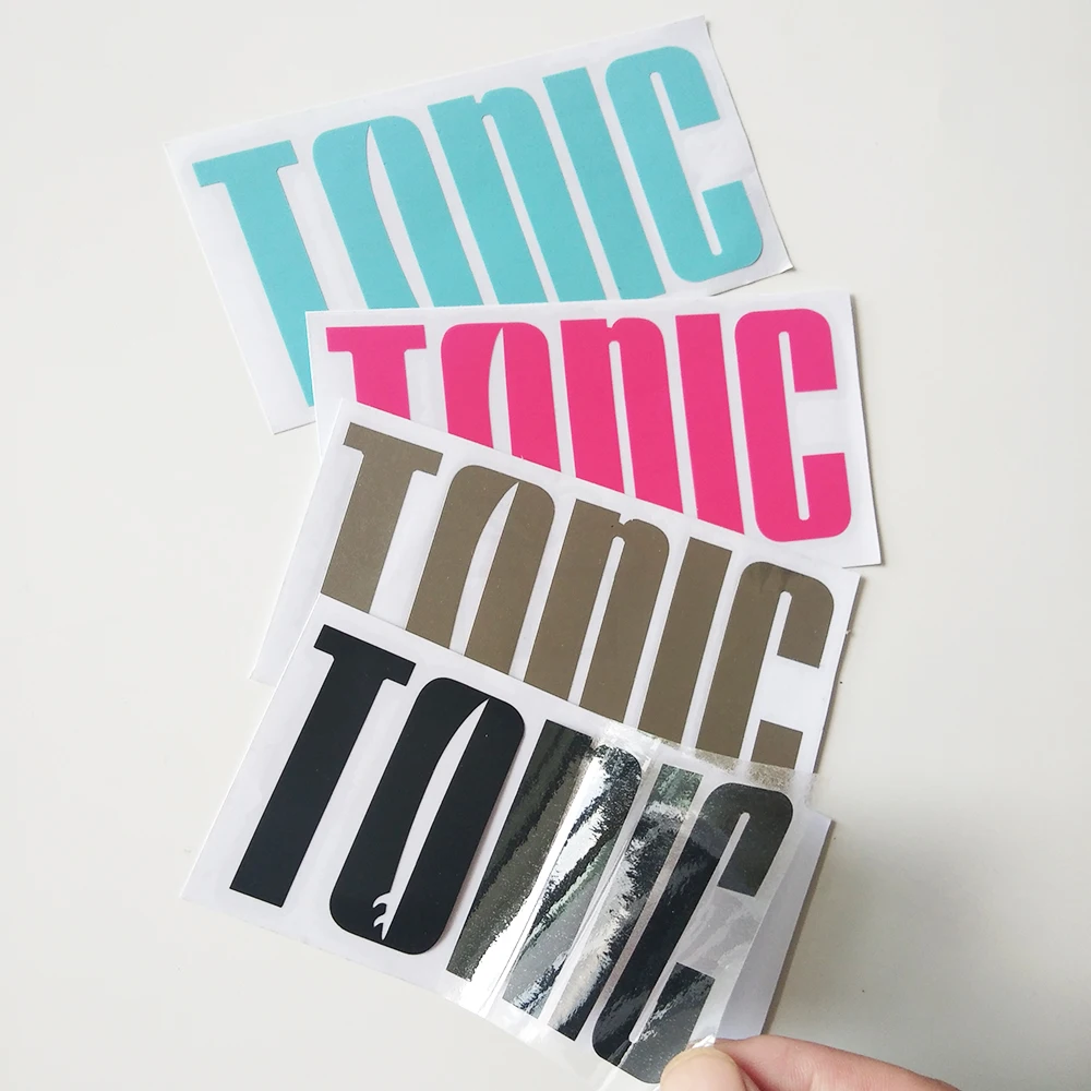 Custom Outdoor Use Removable Logo Kiss Cut Vinyl Transfer Car Window ...