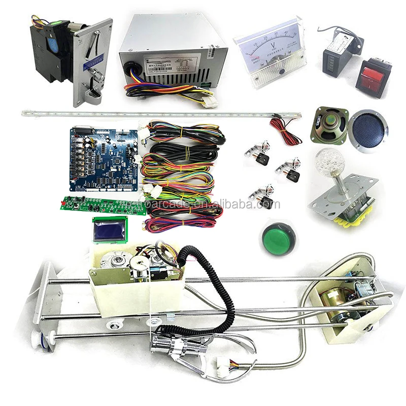 Modern Coin Operated Claw Machine Kit - Retro Wawa Style